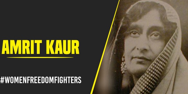 Amrit Kaur - India’s First Woman Cabinet Minister
