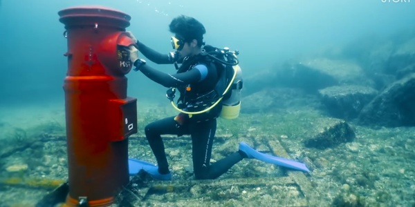 Know More About The World’s Only Underwater Mailbox